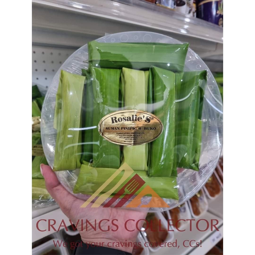 Rosalie's Suman pinipig with buko, Food & Drinks, Local Eats on Carousell