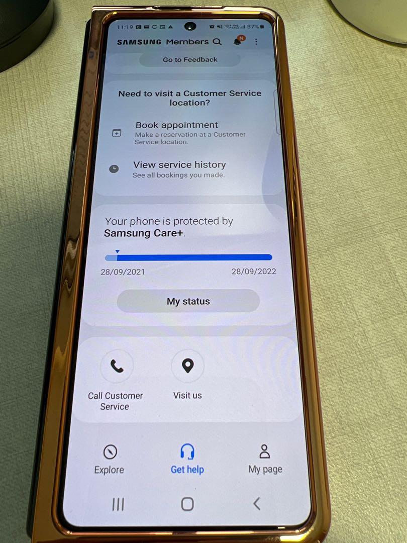 Samsung galaxy z fold3 fold 3 5g 256GB, Mobile Phones & Gadgets, Mobile ...