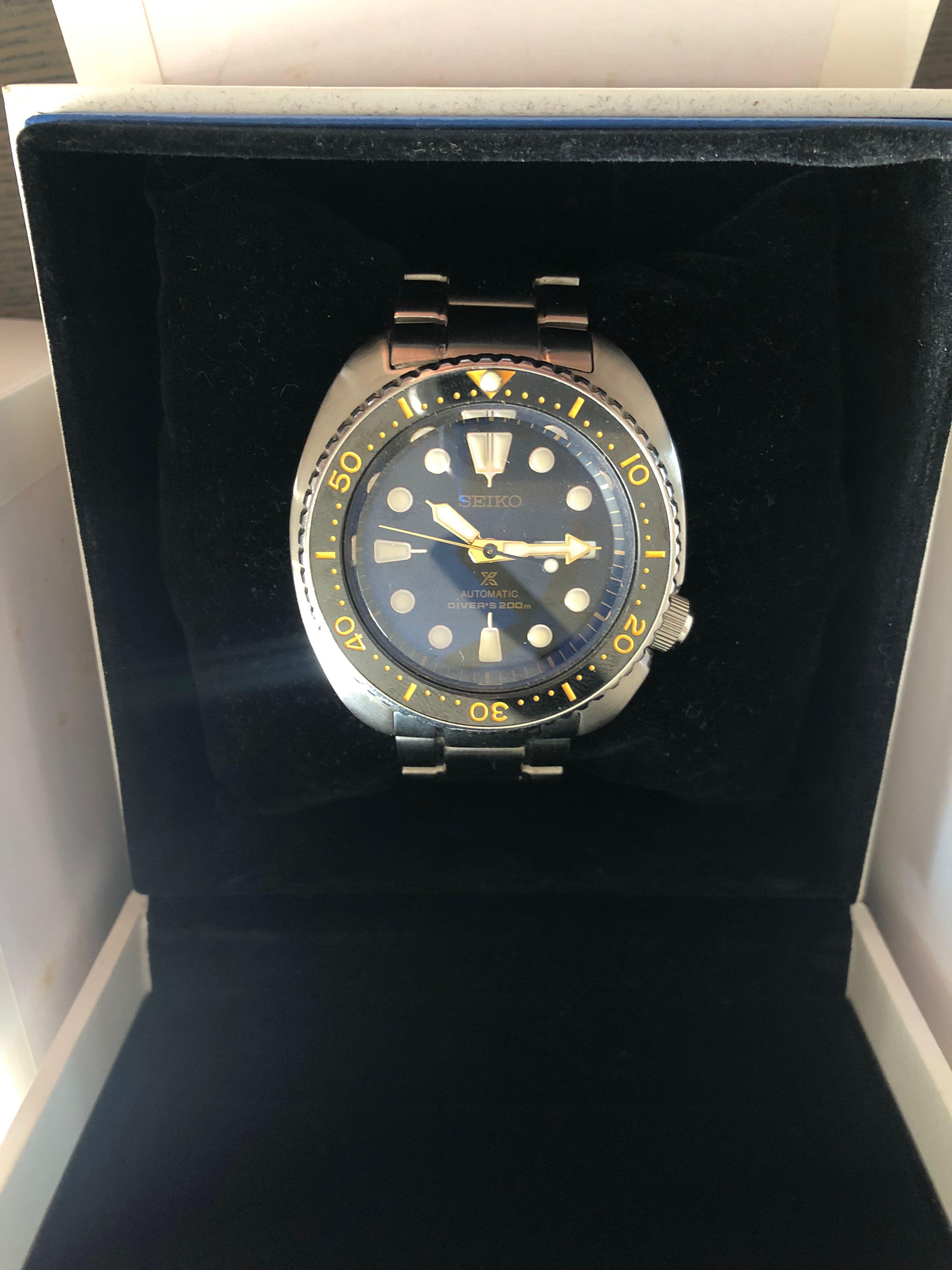 Seiko turtle, Luxury, Watches on Carousell