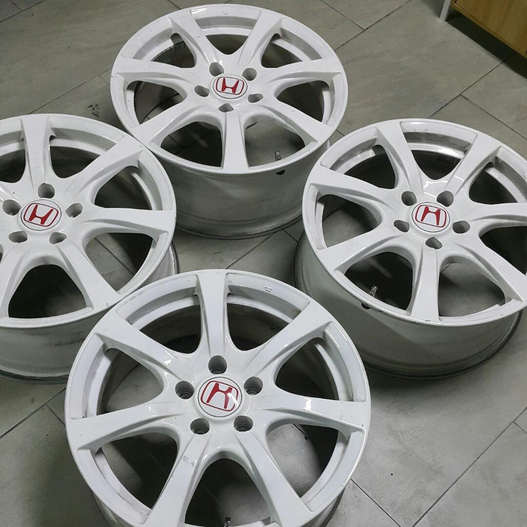 Sport rim honda fd2r type R, Auto Accessories on Carousell