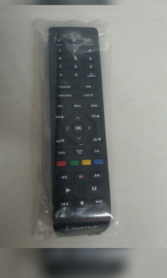 Starhub remote controller, TV & Home Appliances, TV & Entertainment, TV ...