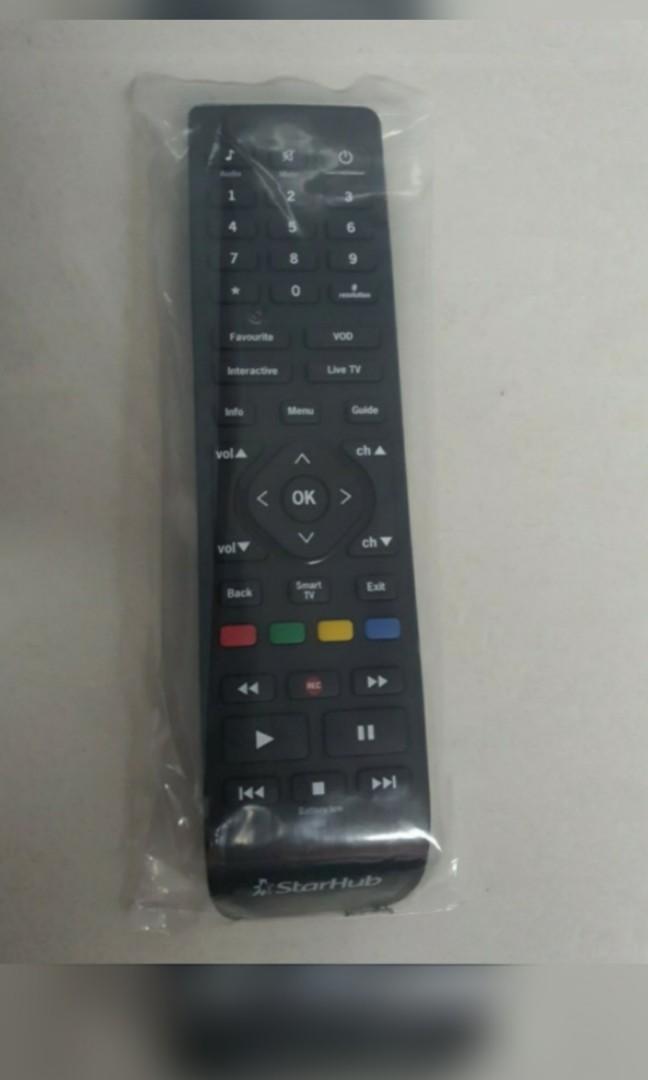 Starhub remote controller, TV & Home Appliances, TV & Entertainment, TV ...