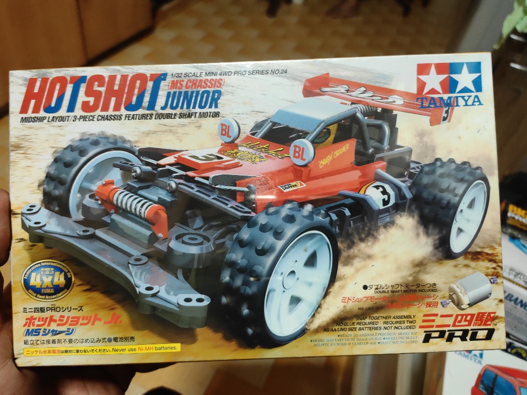 Tamiya Mini 4wd Hotshot Junior, Hobbies & Toys, Toys & Games on Carousell