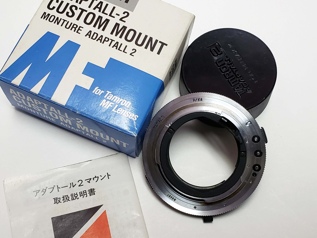 Tamron adaptall 2 PKA Pentax Mount, 攝影器材, 鏡頭及裝備 - Carousell