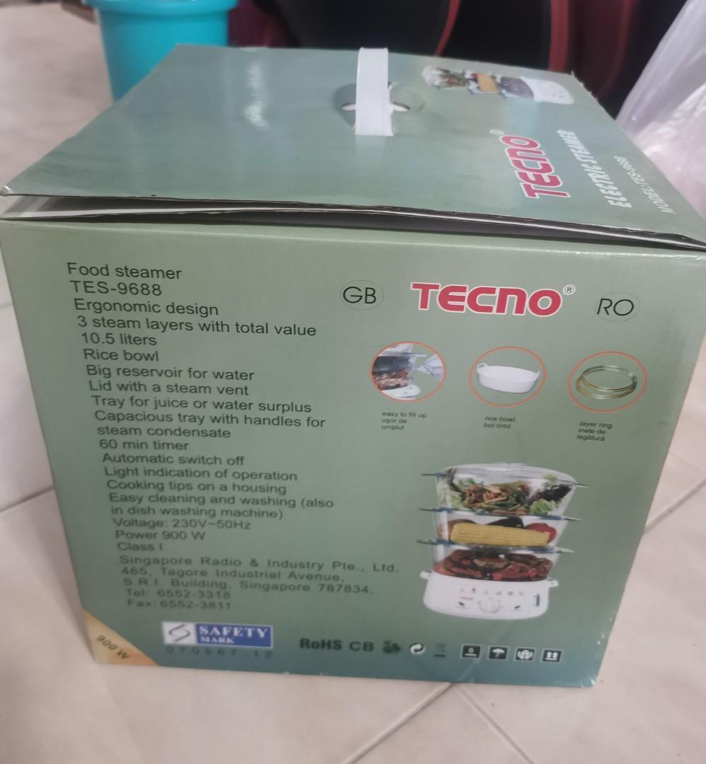 Tecno Electric Steamer, TV & Home Appliances, Kitchen Appliances, Other ...