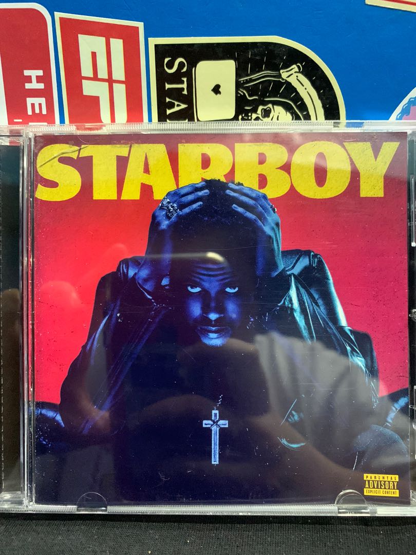 The Weeknd Starboy, Hobbies & Toys, Music & Media, CDs & DVDs on Carousell