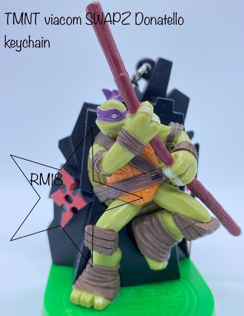 TMNT Donatello SWAPPZ Keychain, Hobbies & Toys, Collectibles ...
