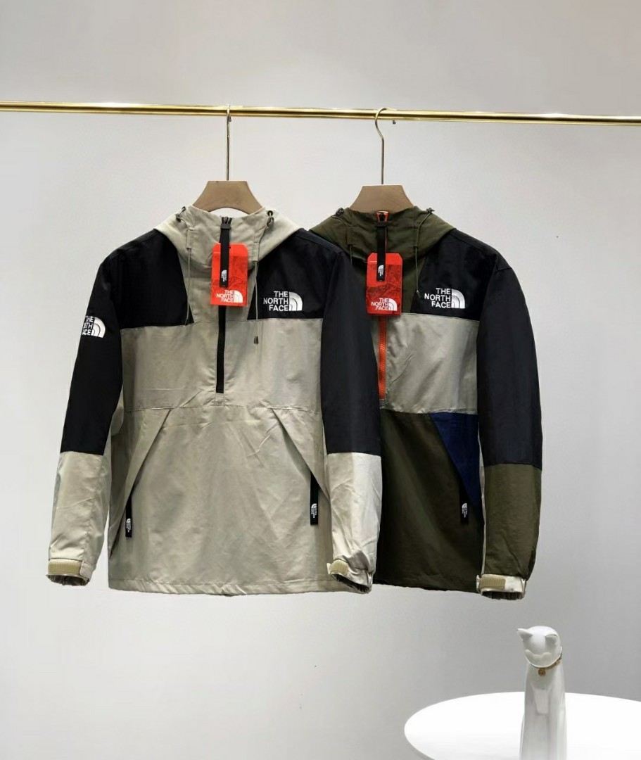 TNF Windbreaker, Men's Fashion, Tops & Sets, Hoodies on Carousell