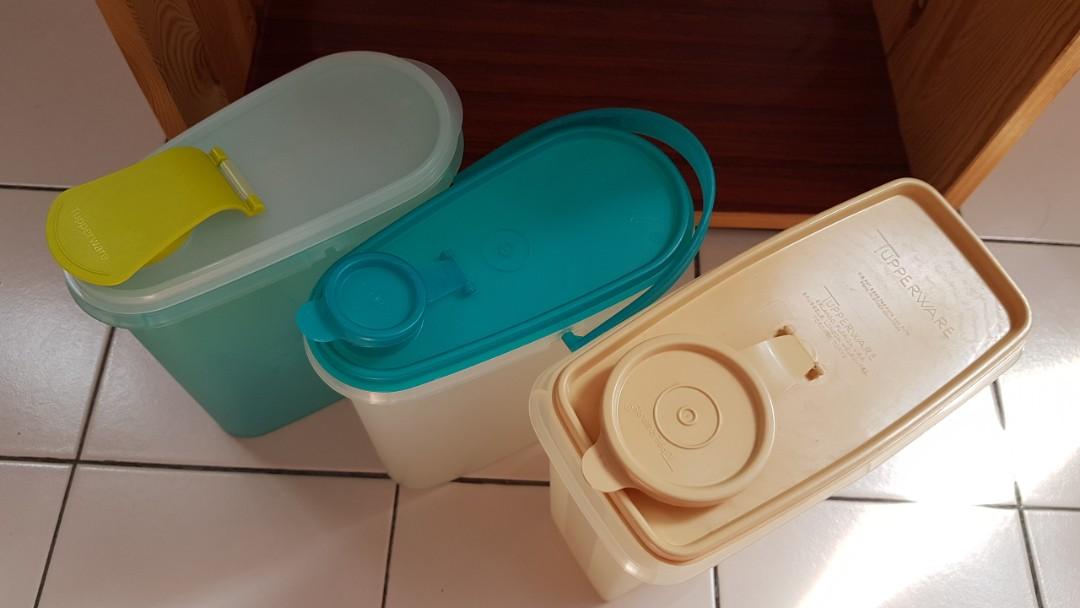 Tupperware water containers, Furniture & Home Living, Kitchenware ...