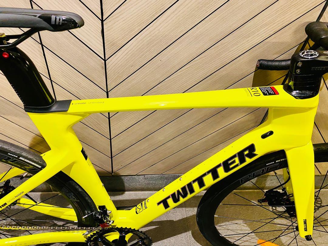 Twitter R10 Carbon Road Bike Full Internal Cable Routing Shimano 105 ...