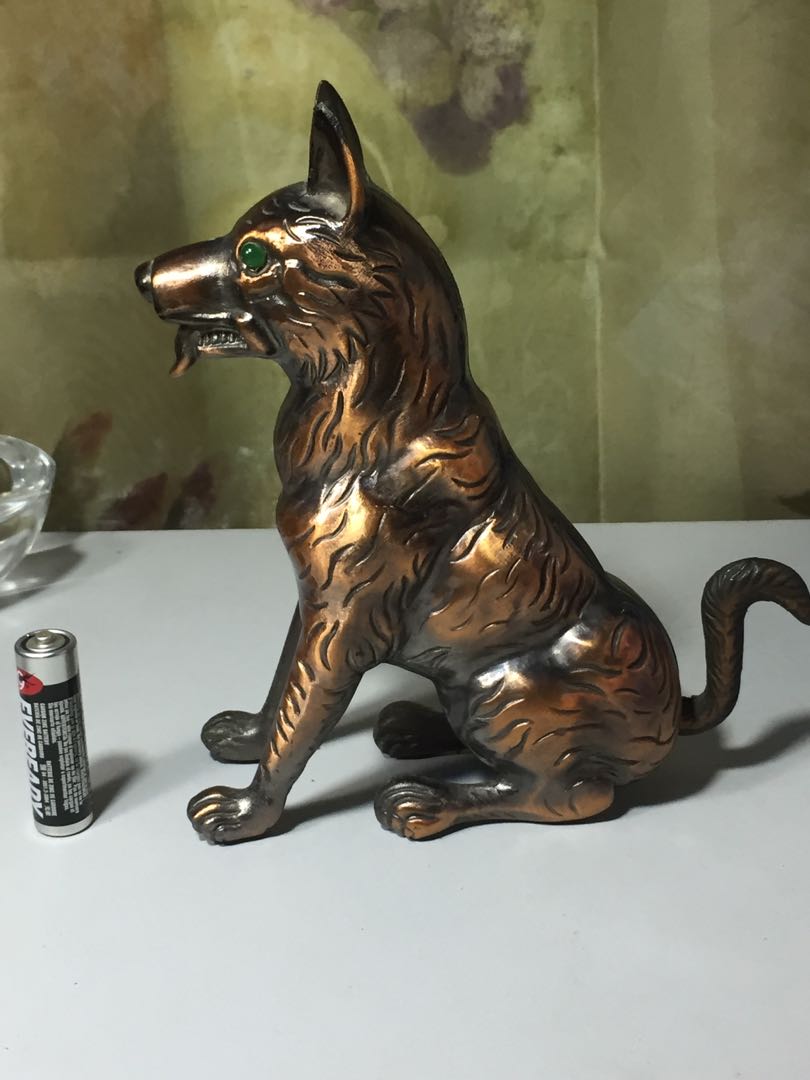 Vintage 17cm Heavy Metal Butane Gas Dog Lighter as-is, Hobbies & Toys ...
