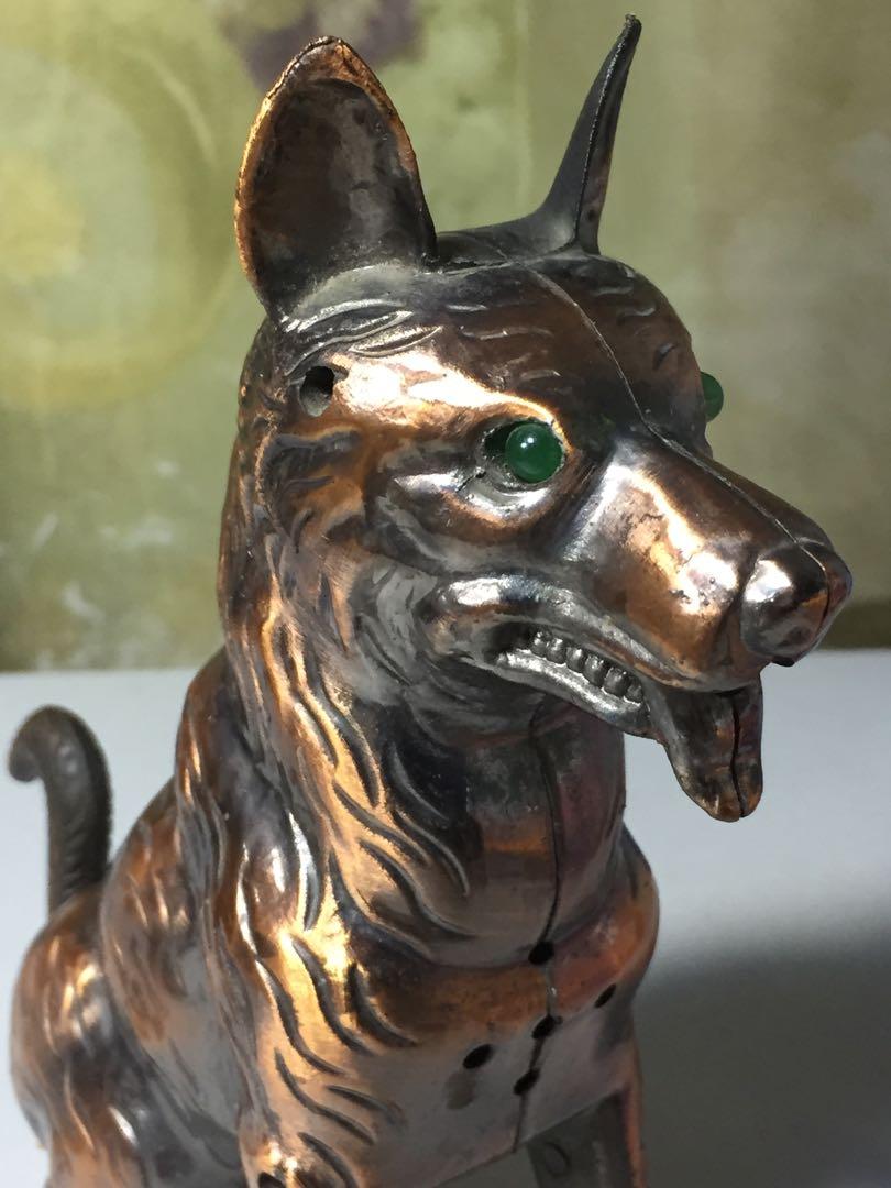Vintage 17cm Heavy Metal Butane Gas Dog Lighter as-is, Hobbies & Toys ...