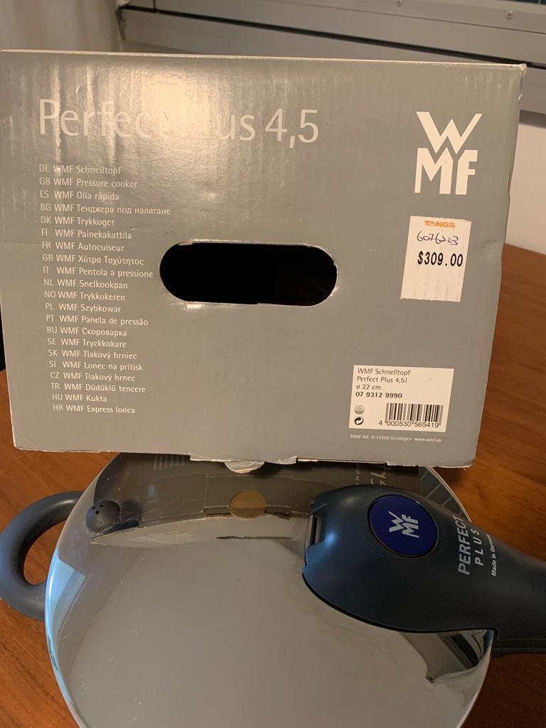 WMF Perfect Plus Pressure Cooker 4.5L, TV & Home Appliances, Kitchen ...