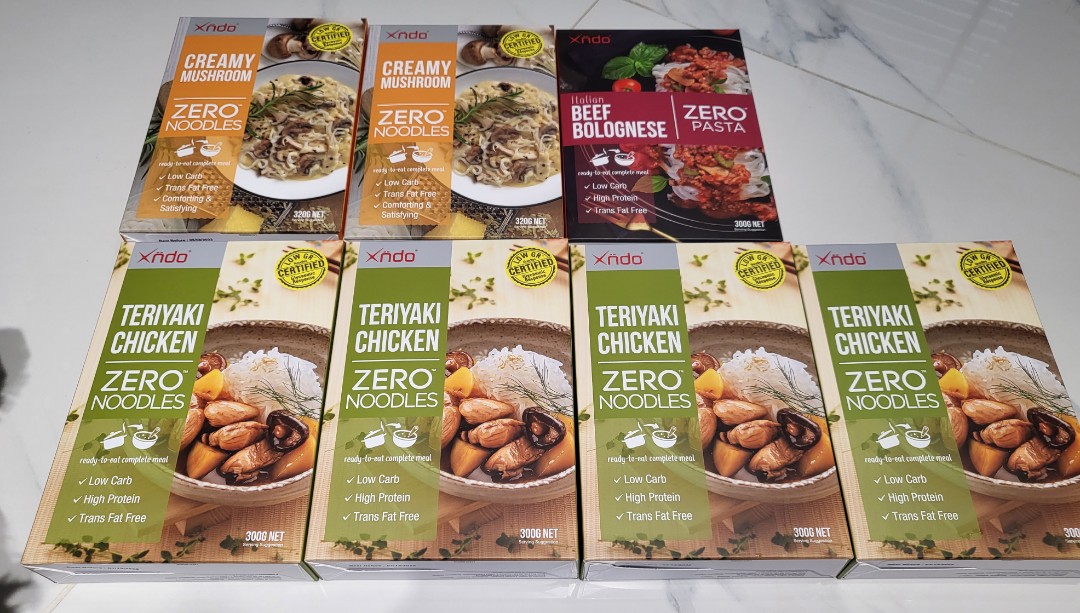 Xndo zero noodles, Food & Drinks, Packaged & Instant Food on Carousell