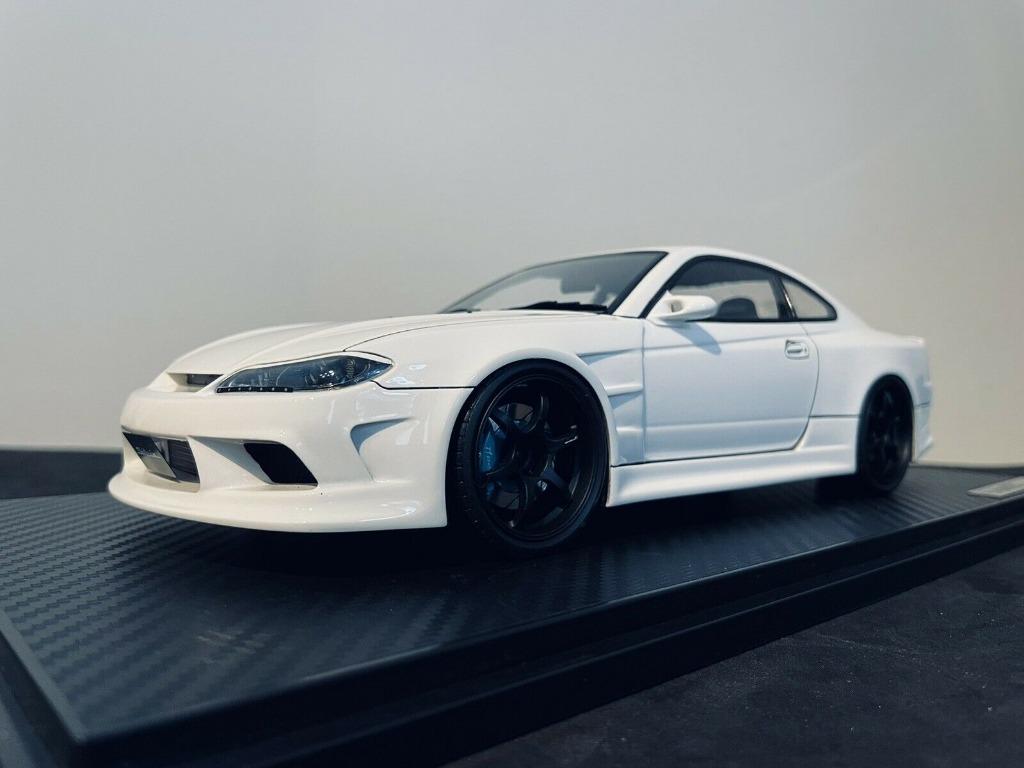 1/18 Ignition Models IG2000 VERTEX Nissan Silvia S15 White, Hobbies ...