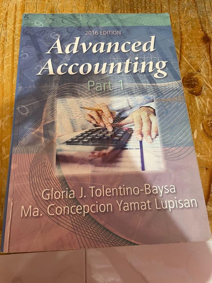 Advanced Accounting Part 1 Baysa & Lupisan, Hobbies & Toys, Books ...