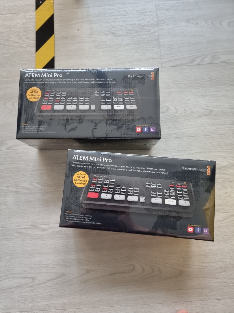 ATEM Mini Pro, Photography, Video Cameras on Carousell