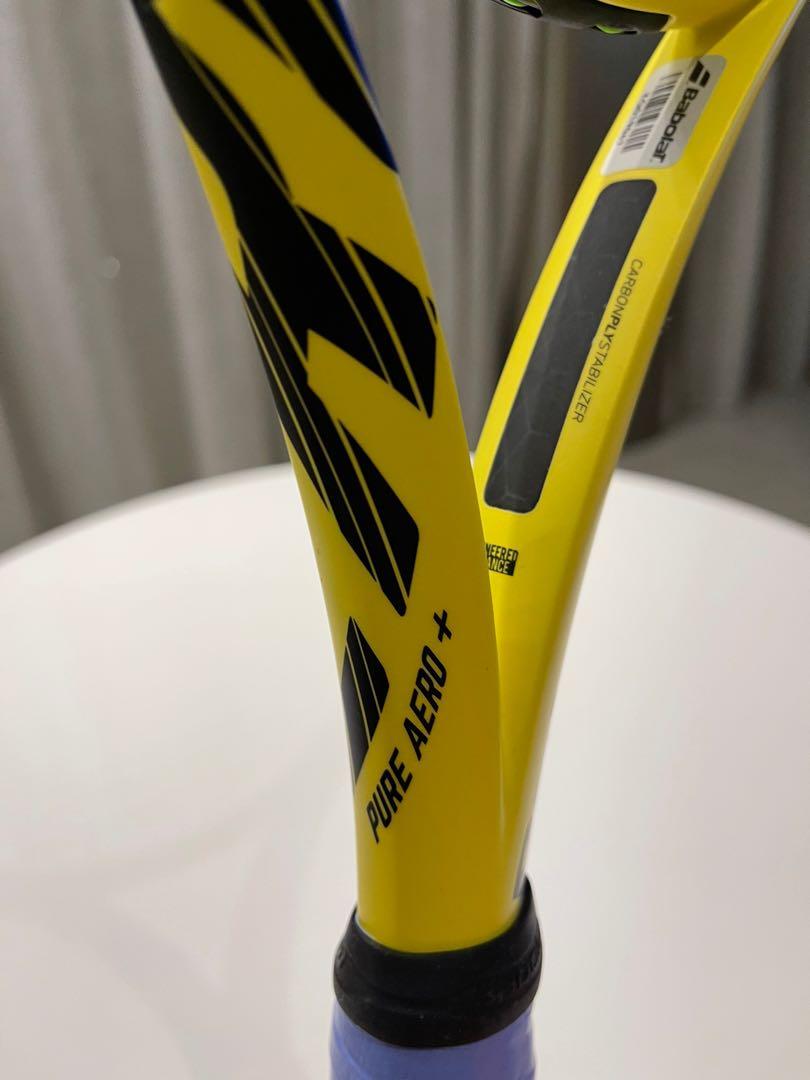 Babolat Pure Aero Plus, Sports Equipment, Sports & Games, Racket & Ball ...