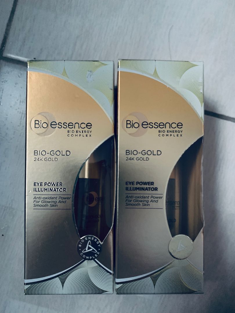 Bio gold 24k gold , eye power illuminator, Beauty & Personal Care, Face ...