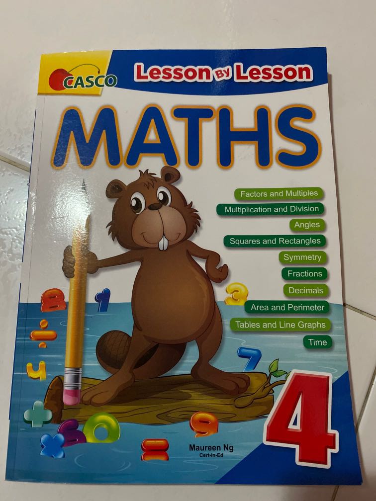 Casio Lesson by Lesson Math Primary 4, Hobbies & Toys, Books ...