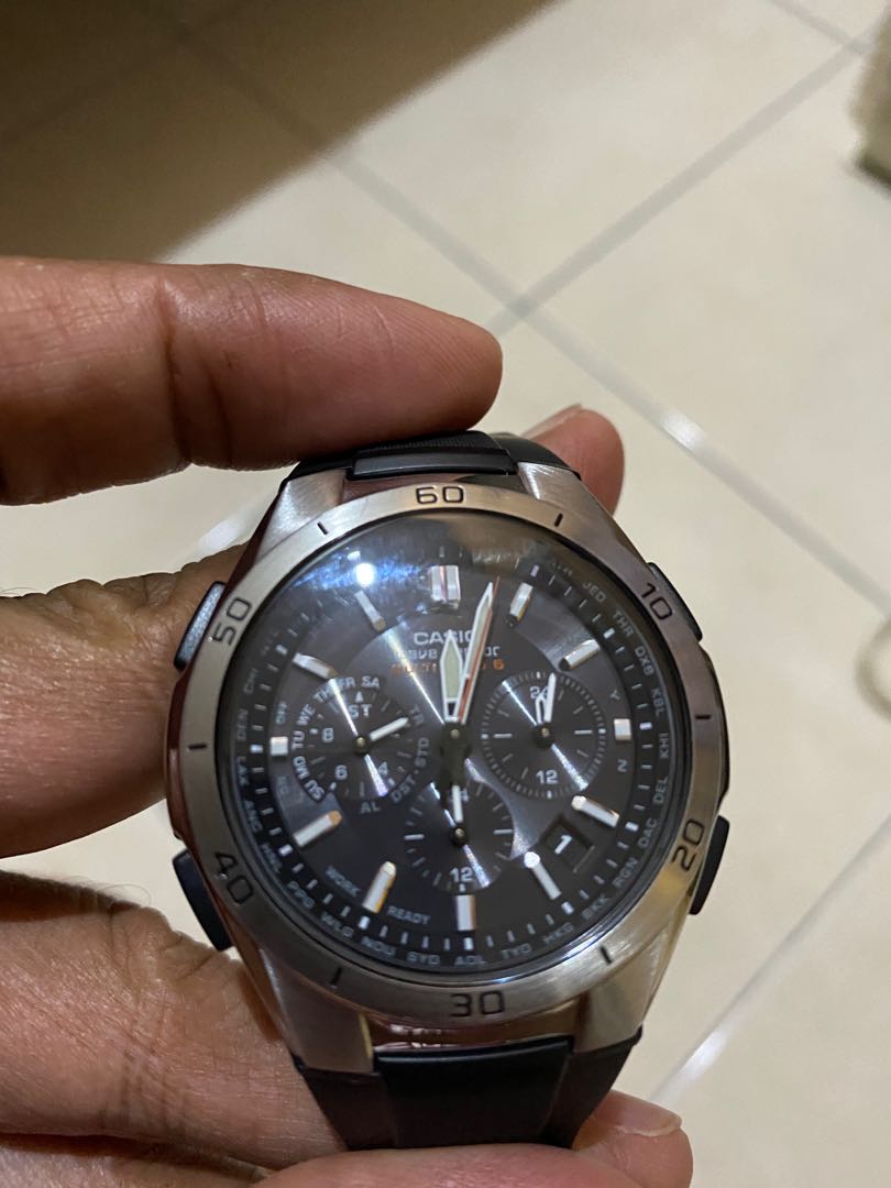 Casio multiband 6 Wave Ceptor, Men's Fashion, Watches & Accessories ...