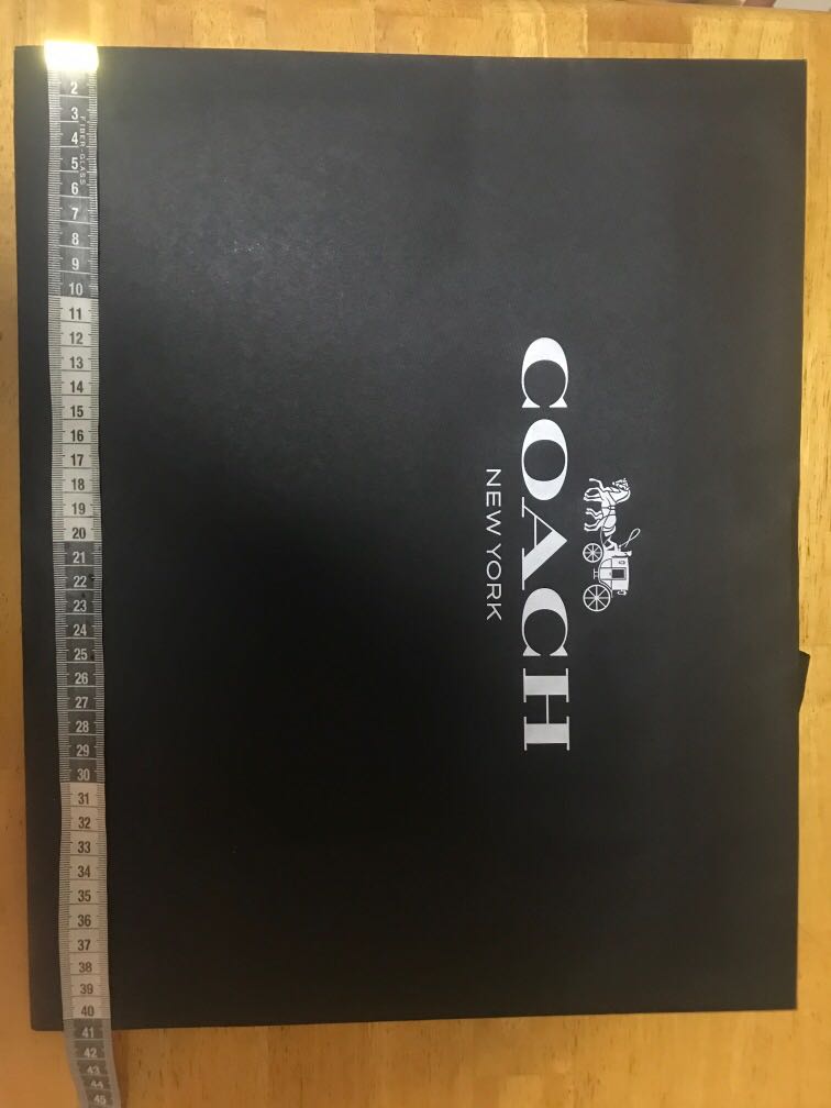 Coach Paper Bag, Luxury, Bags & Wallets on Carousell