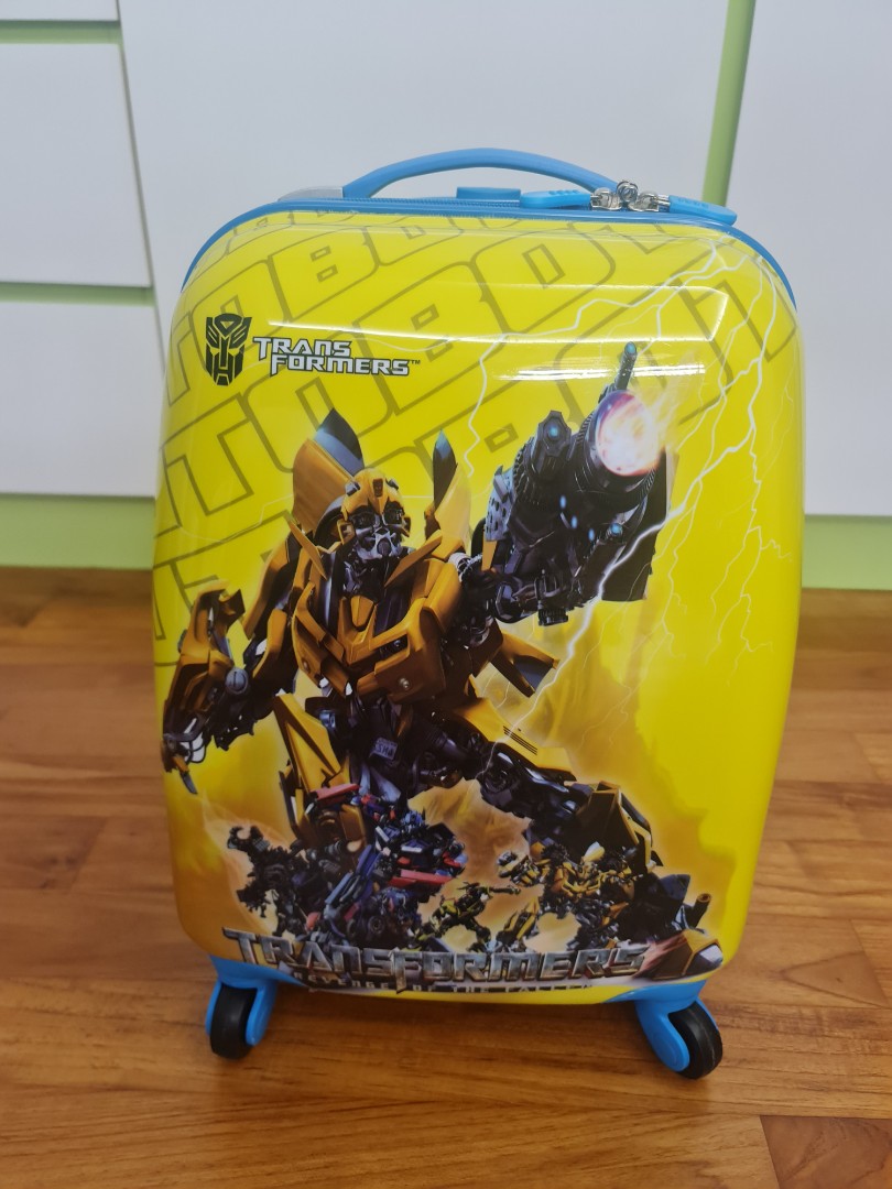 Cute Transformer Luggage Bag, Hobbies & Toys, Travel, Luggage on Carousell