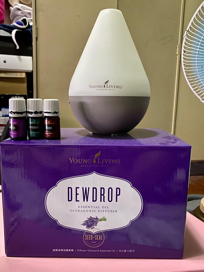 Dewdrop Young Living Diffuser Version 2, Beauty & Personal Care ...