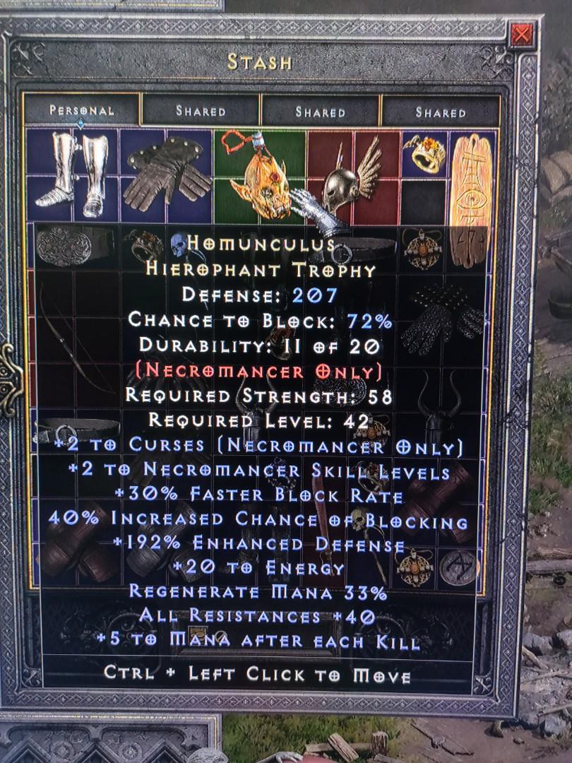 Diablo 2 Resurrected : Homunculus (PC), Video Gaming, Video Game ...