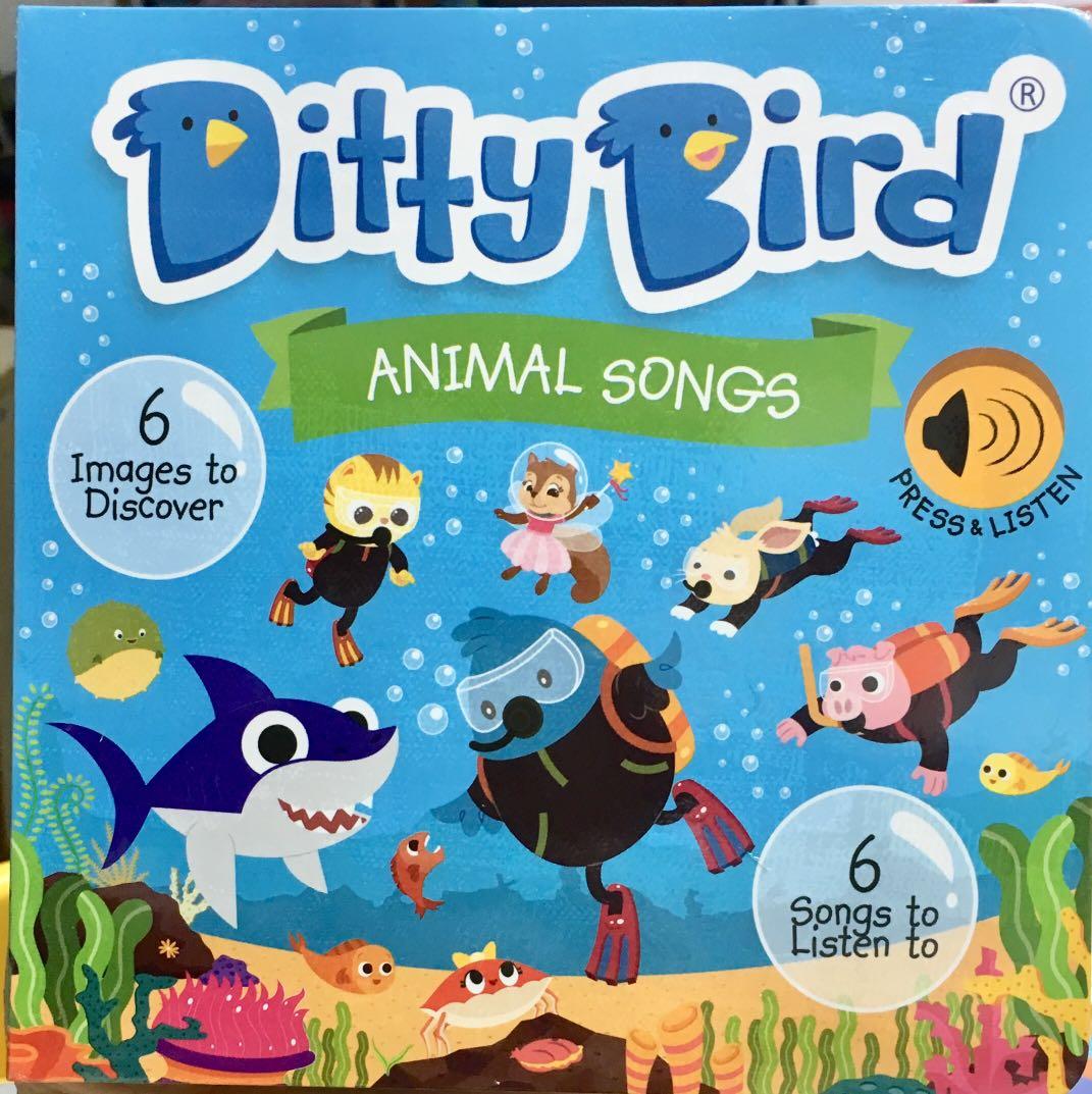 Ditty Bird Interactive & Musical Sound Books, Hobbies & Toys, Books ...