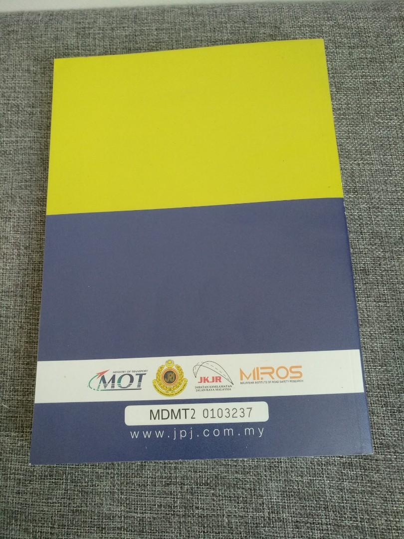 Driving Lesson JPJ Original Manual, Auto Accessories on Carousell