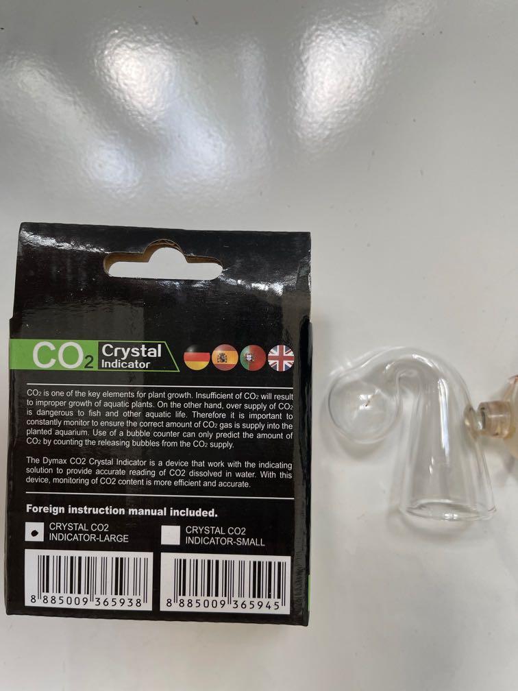 Dymax Co2 Crystal Glass Indicator, Pet Supplies, Homes & Other Pet Accessories on Carousell