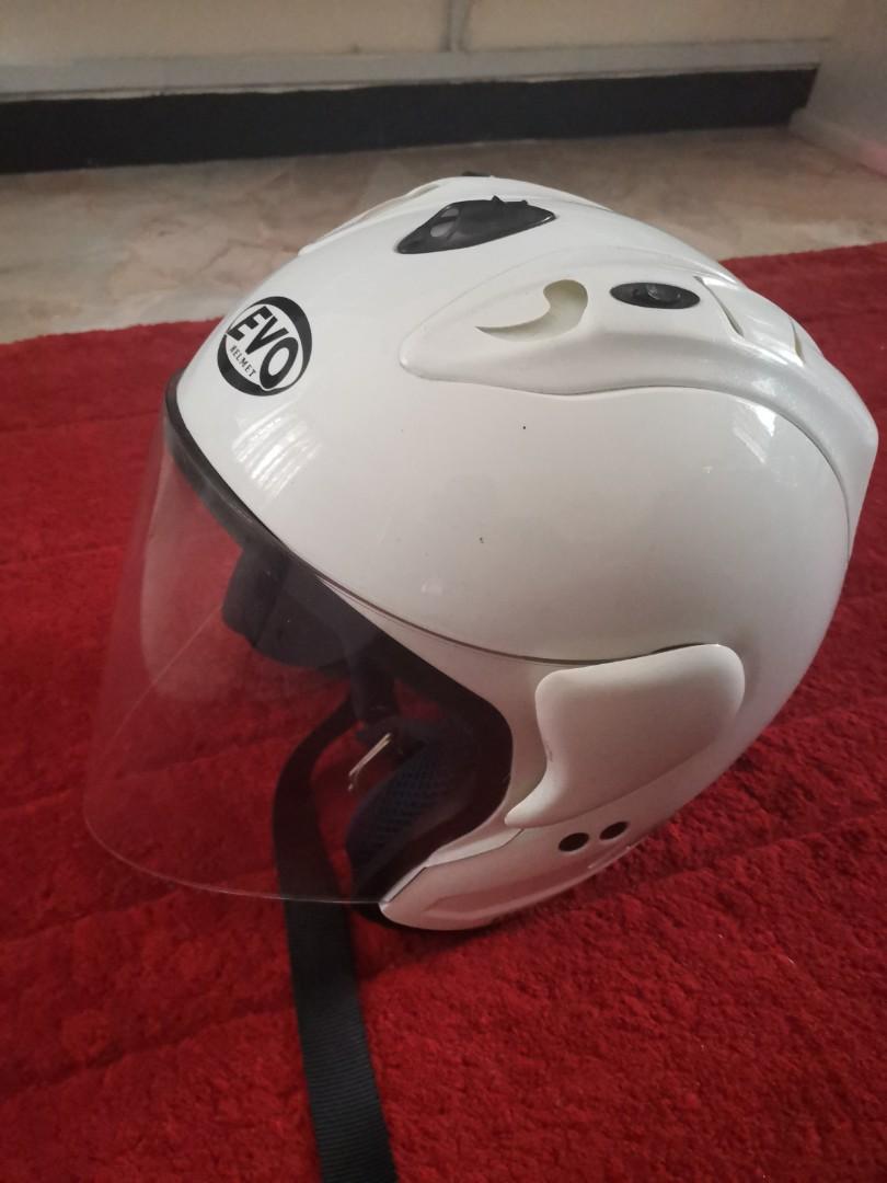 Evo motorcycle helmet (new), Motorcycles, Motorcycle Apparel on Carousell