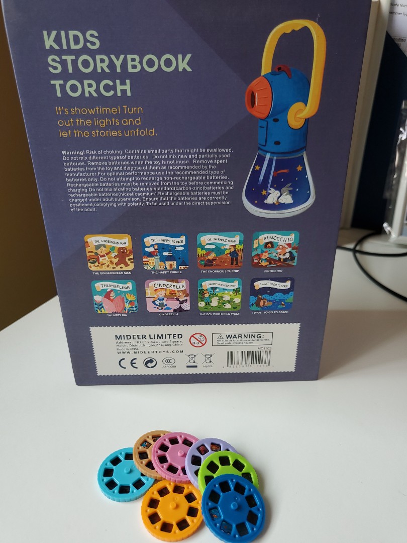 Films for storybook torch, Hobbies & Toys, Toys & Games on Carousell