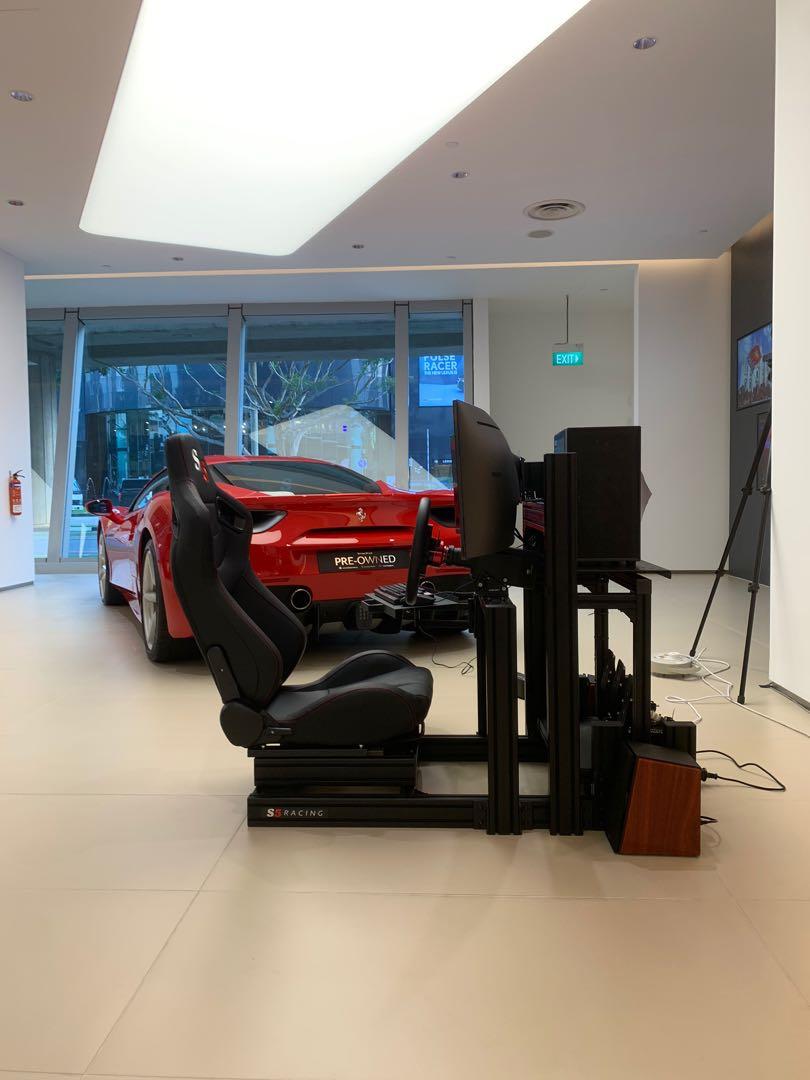 Full set high end professional sim racing simulator / turnkey system ...