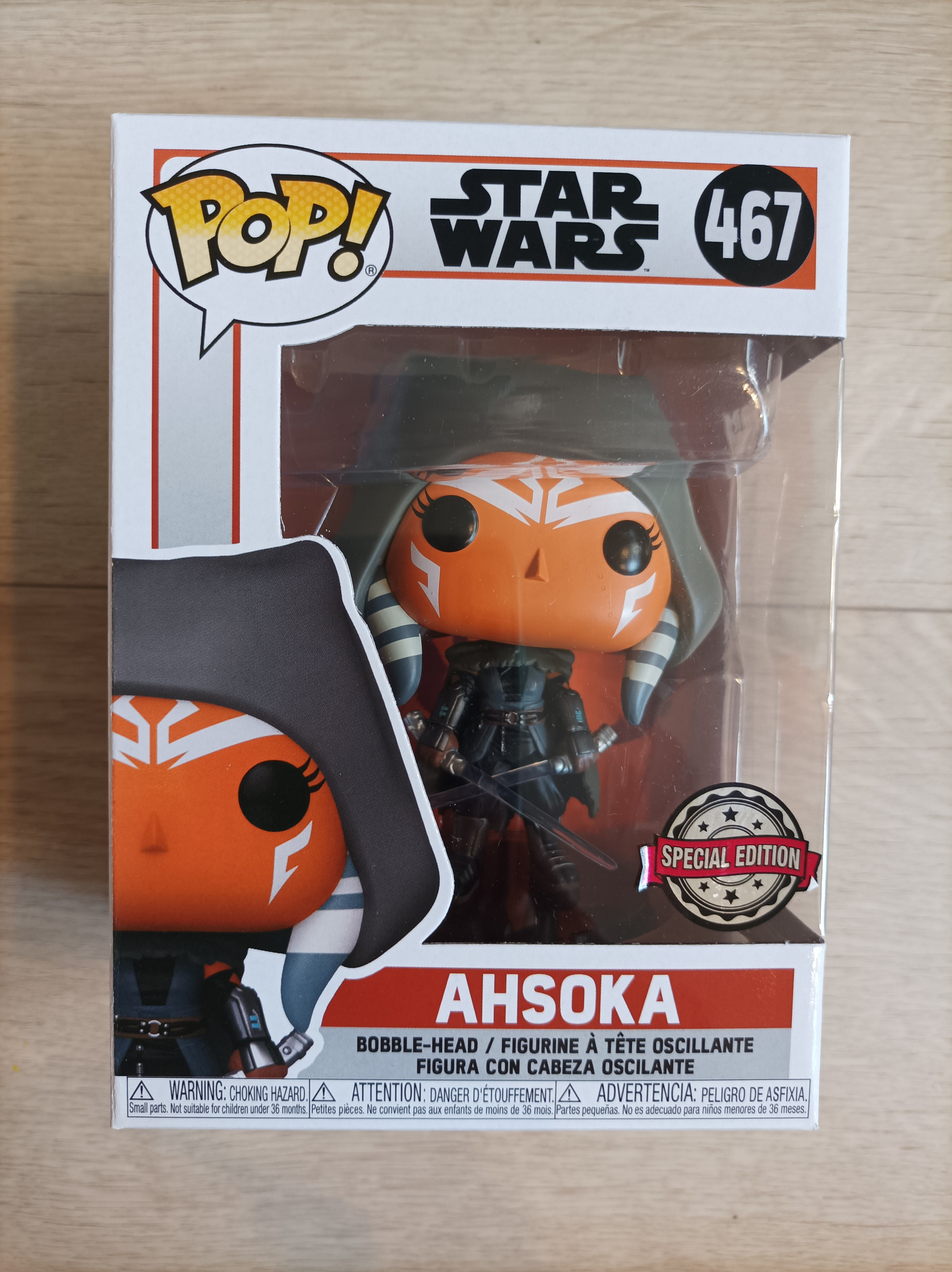 Funko Pop - Star Wars Ahsoka hooded #467, Hobbies & Toys, Toys & Games ...