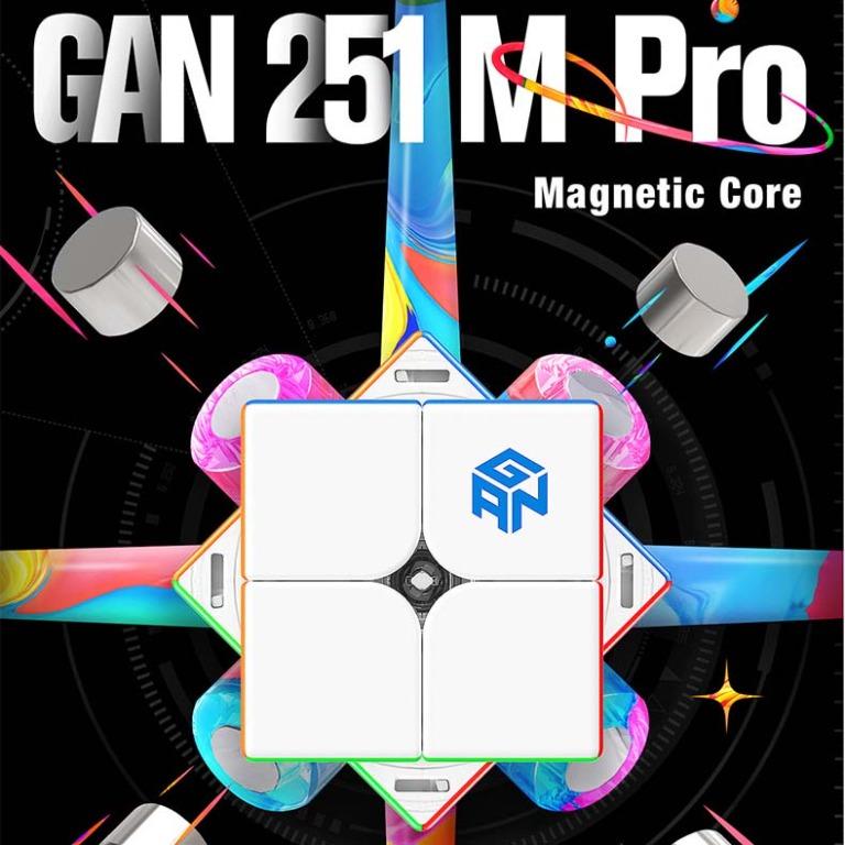 Gan 251 M Pro 2x2 Magnetic Speed Cube, Hobbies & Toys, Toys & Games on ...