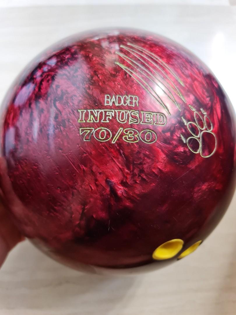 GLOBAL 900 Honey badger infused 14lbs bowling ball, Sports Equipment ...