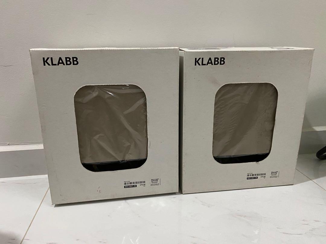 Ikea KLABB bedside lamps set, Furniture & Home Living, Lighting & Fans ...