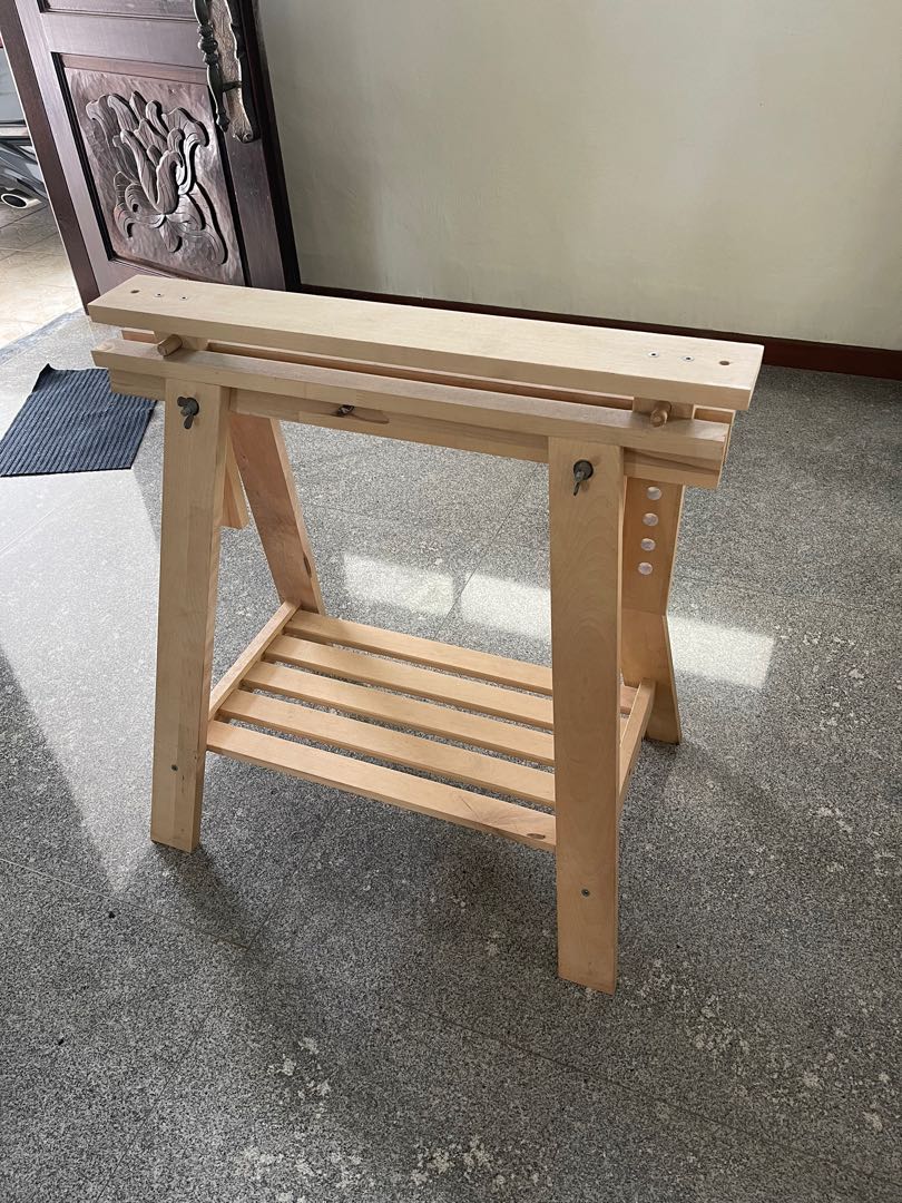 IKEA Mittback Trestle Table Legs, Furniture & Home Living, Furniture ...