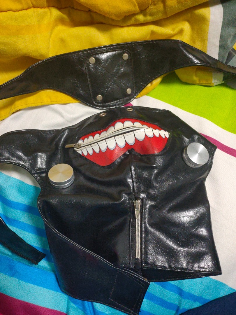 Ken kaneki mask (Tokyo ghoul), Health & Nutrition, Face Masks & Face ...
