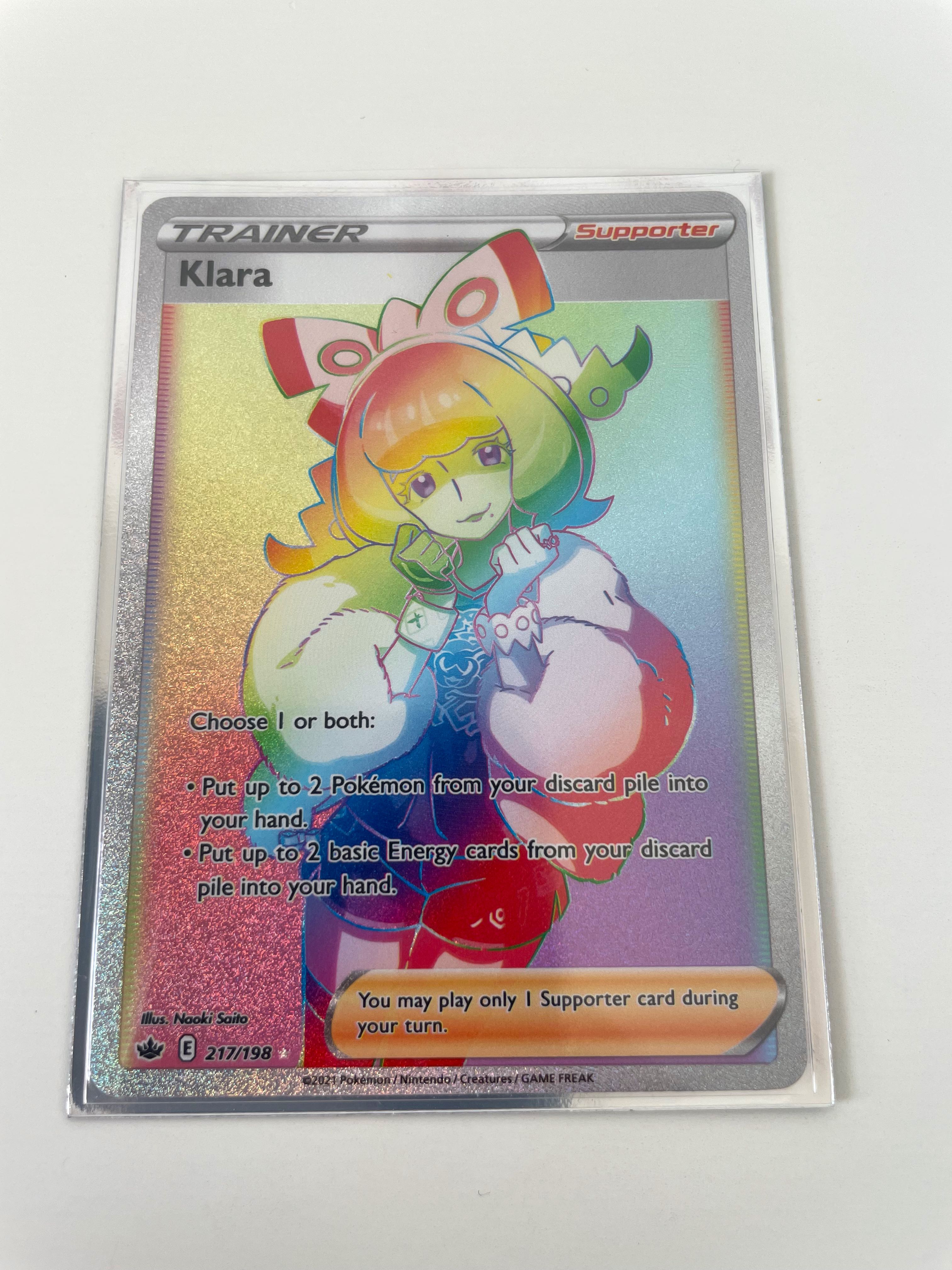 KLARA POKEMON CARD TRAINER, Hobbies & Toys, Toys & Games on Carousell