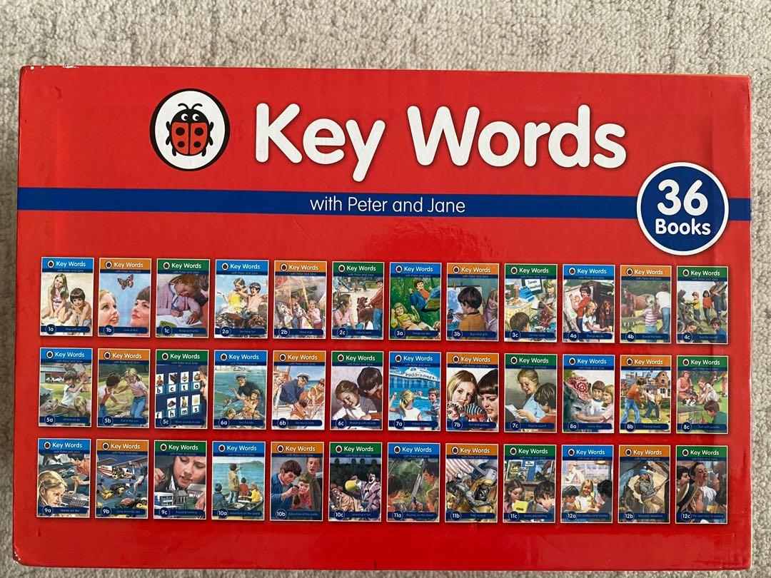 Ladybird Key Words with Peter and Jane 36 Books Box Set - Ages 5-7 ...