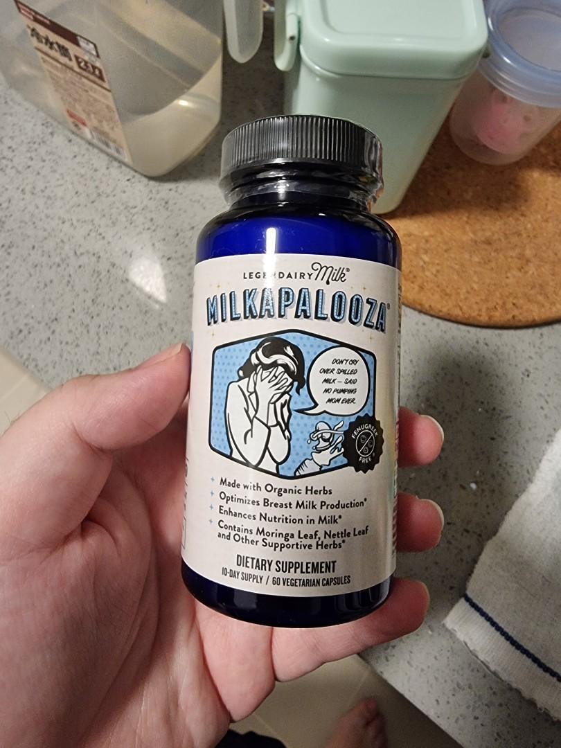 Legendairy Milk Milkapalooza capsules, Health & Nutrition, Health ...