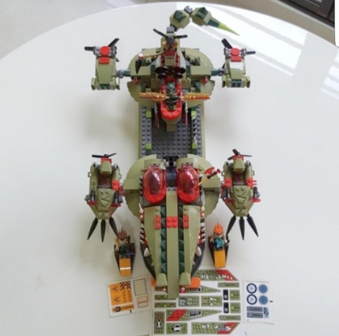 Lego Chima Cragger's Command Ship, Hobbies & Toys, Toys & Games on ...