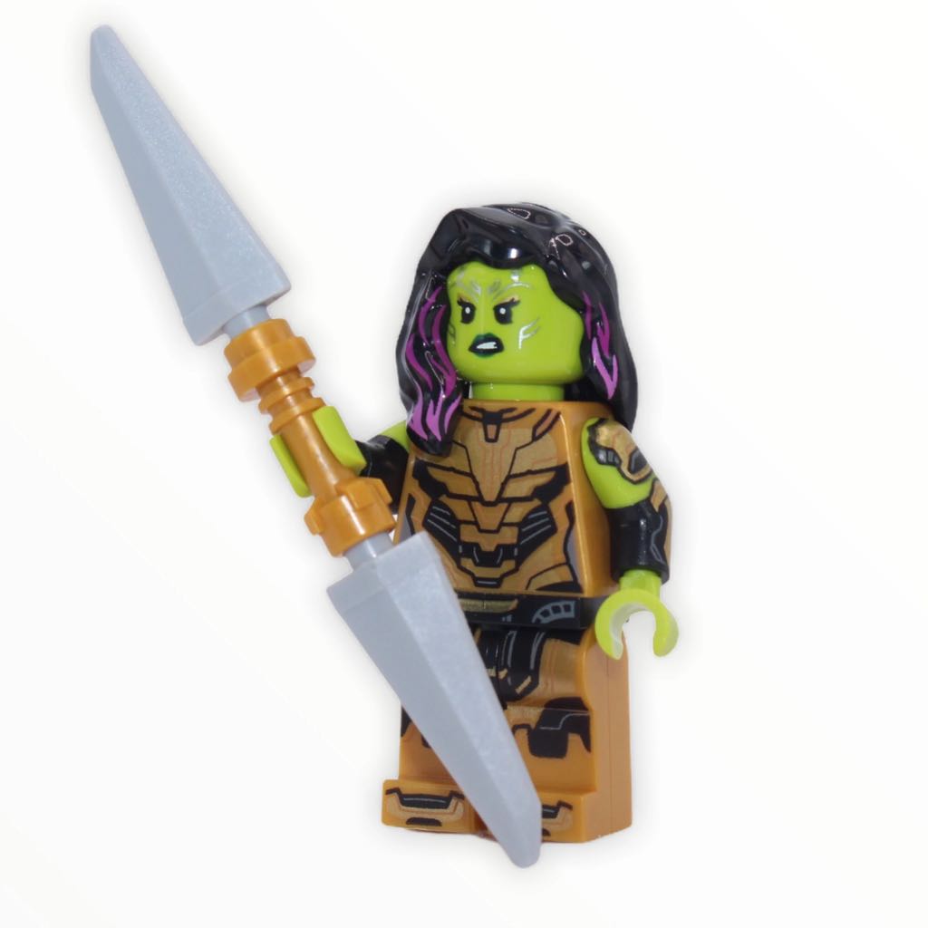 Lego Marvel Minifigures - Gamora in Thanos Armor, Hobbies & Toys, Toys ...