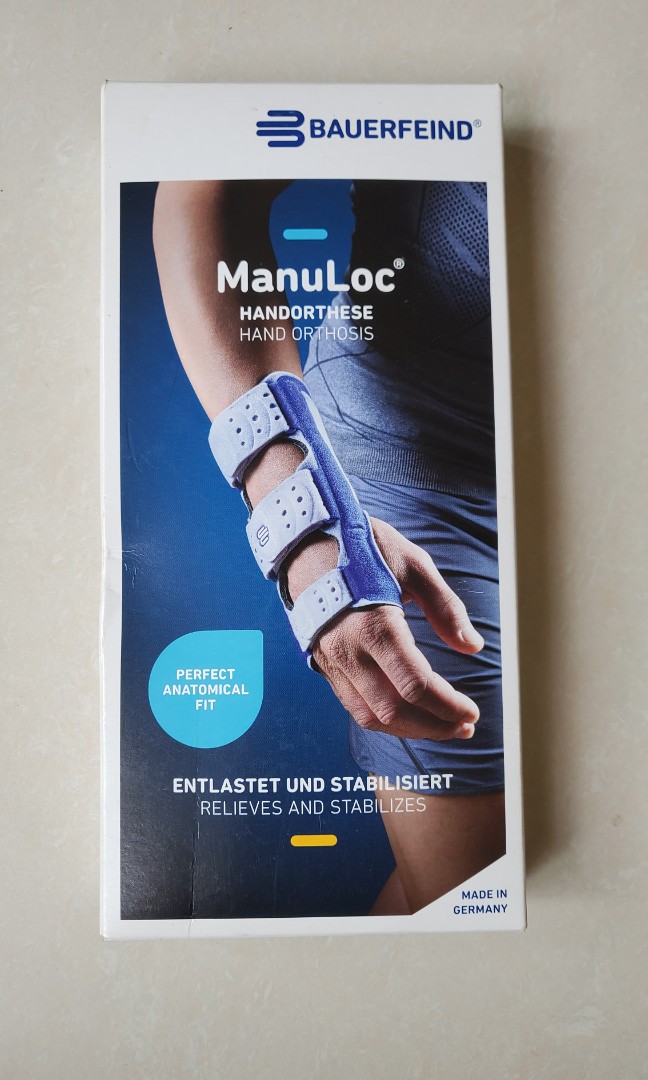 ManuLoc Hand Orthosis, Health & Nutrition, Braces, Support & Protection ...