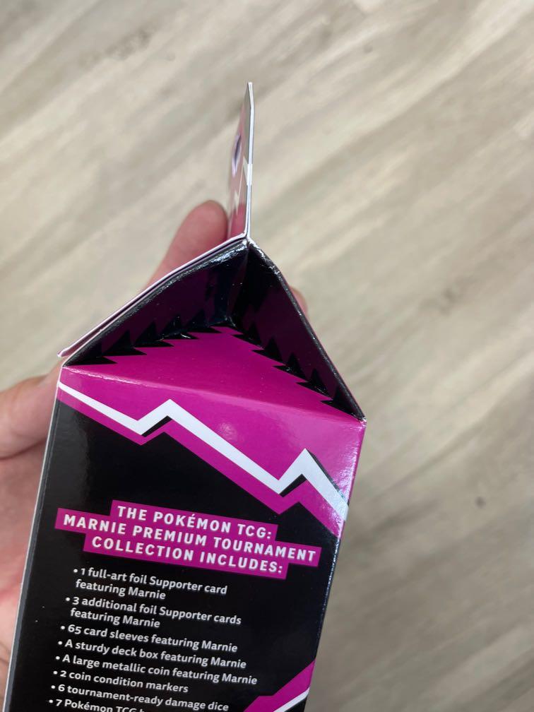 Marnie premium tournament collection box milk carton Pokémon tcg ...