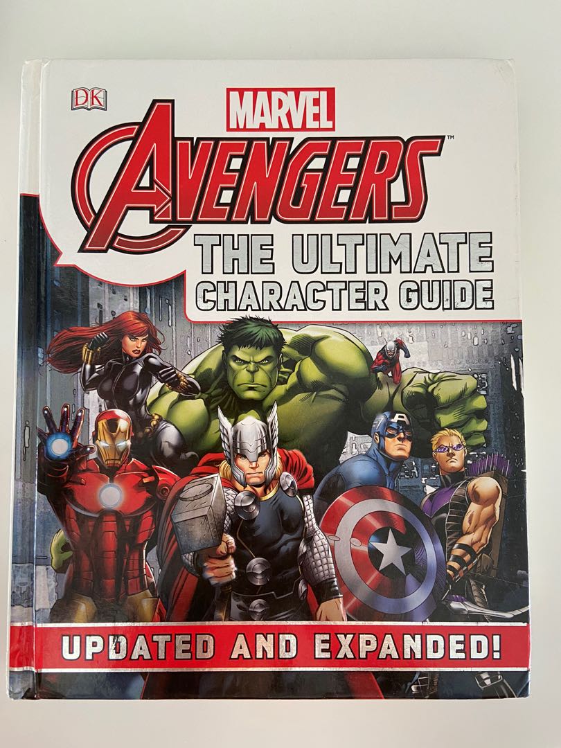 Marvel Avengers Ultimate Character Guide Book, Hobbies & Toys, Books ...