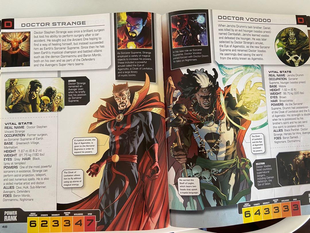 Marvel Avengers Ultimate Character Guide Book, Hobbies & Toys, Books ...